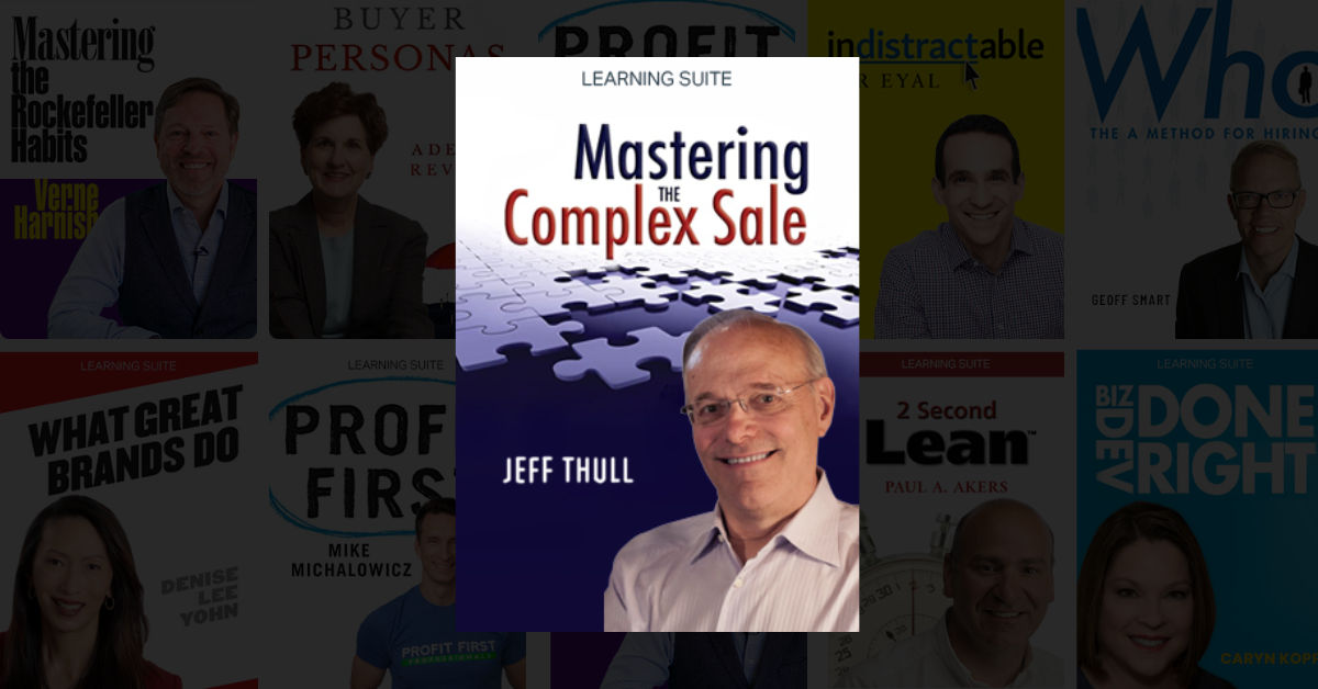 Learning Suite - Mastering the Complex Sale